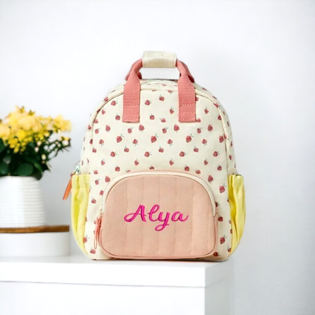Custom Embroidery Name School Backpack, Kindergarten Schoolbag ...