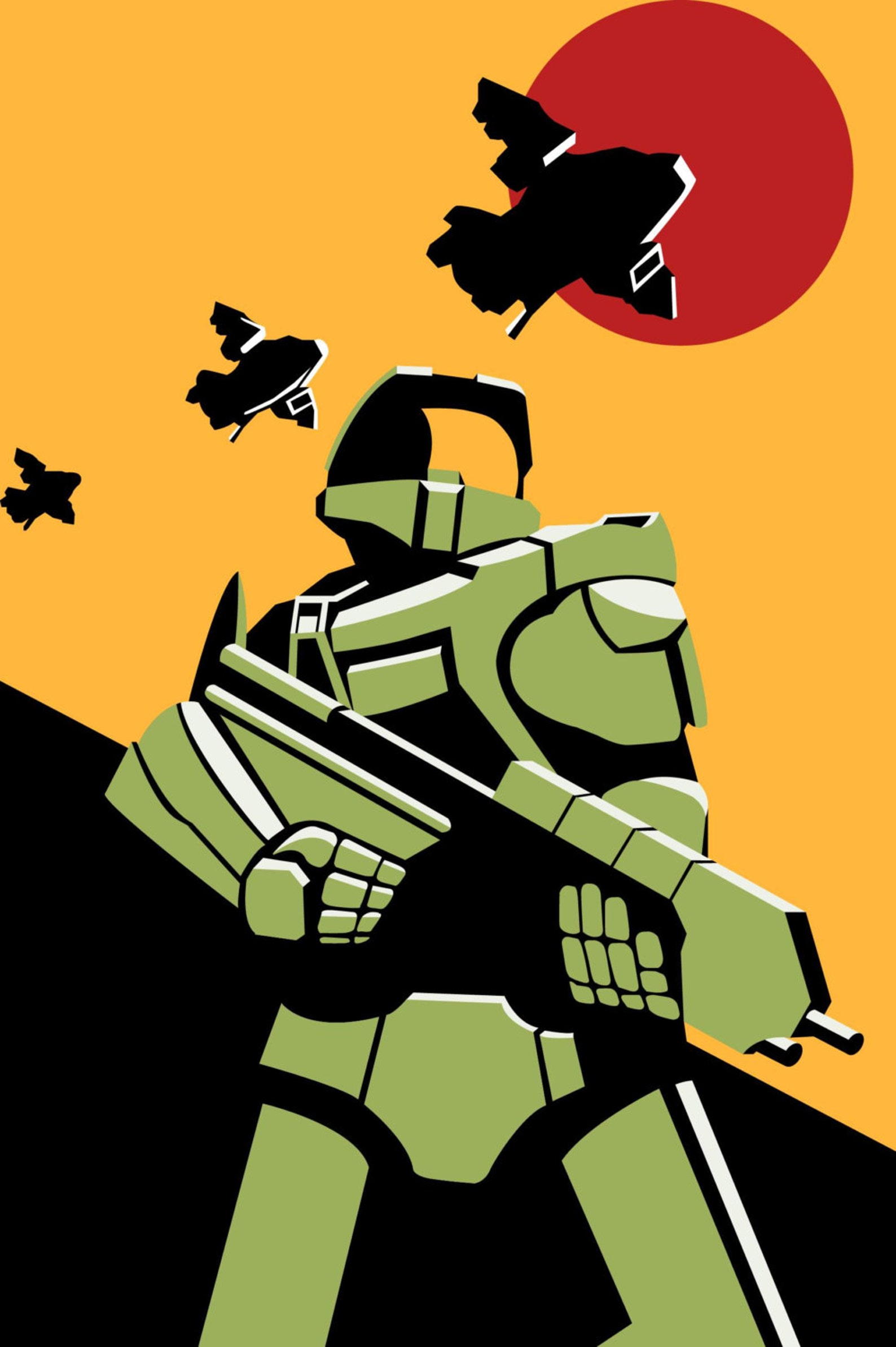 Master Chief Poster Print - Etsy