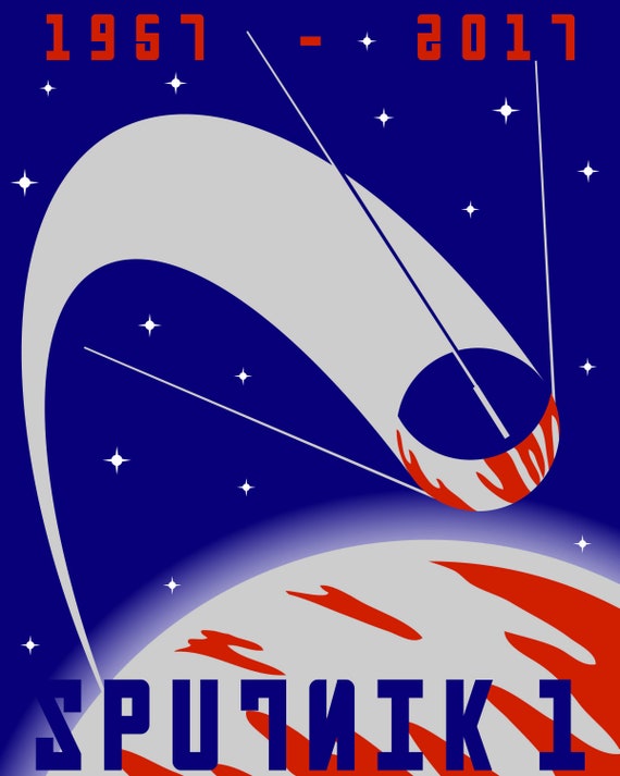 Sputnik I Digital Download | Etsy