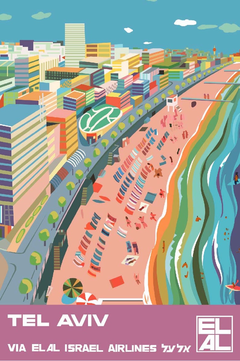 Tel Aviv Digital Download - Etsy