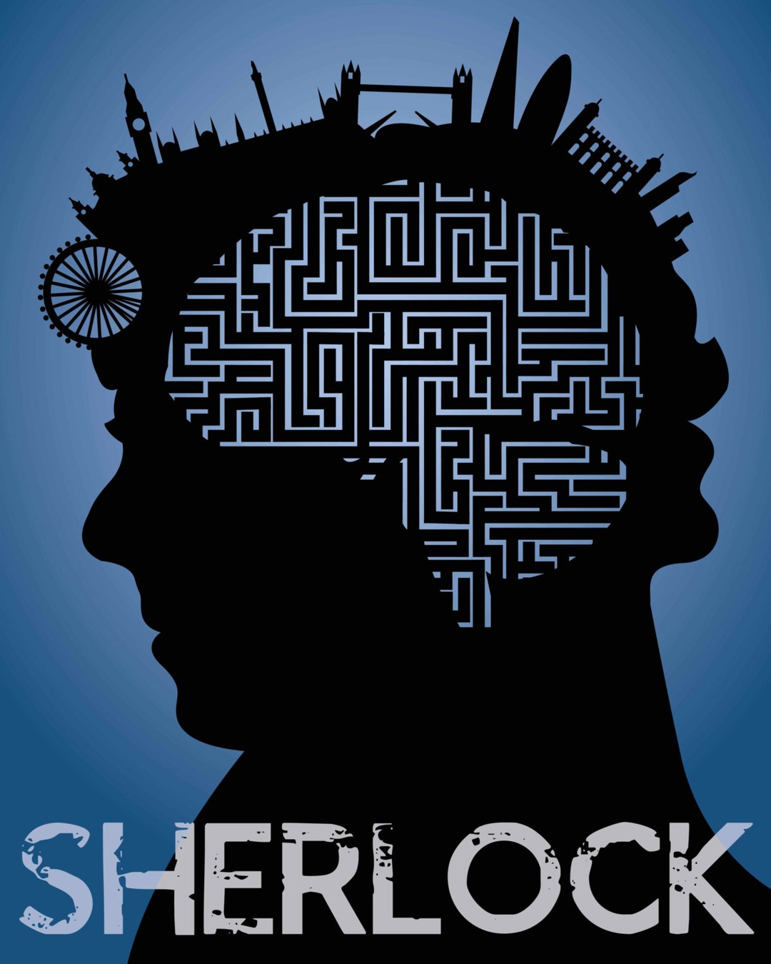 Sherlock - Poster Print - Etsy