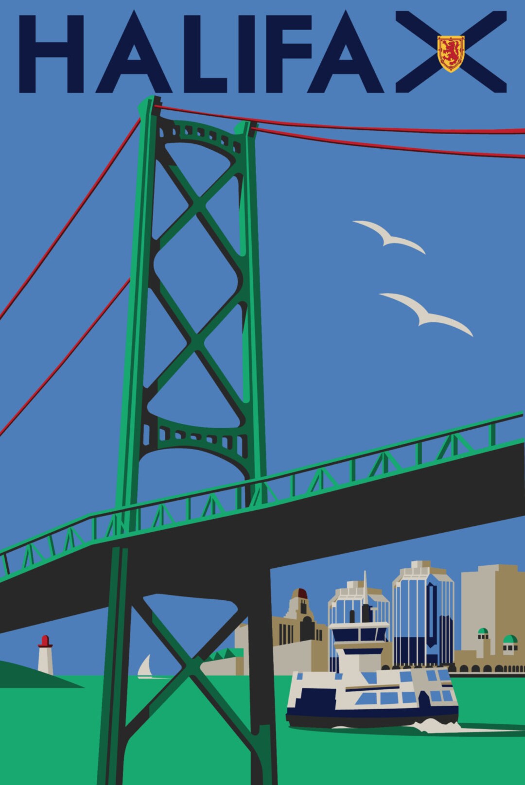 Halifax - Poster Print - Etsy