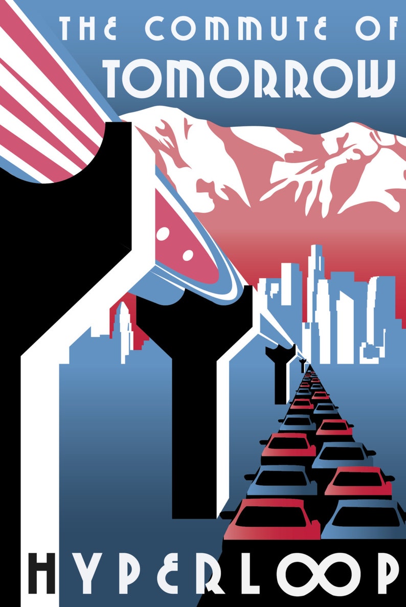 Hyperloop Poster Print - Etsy