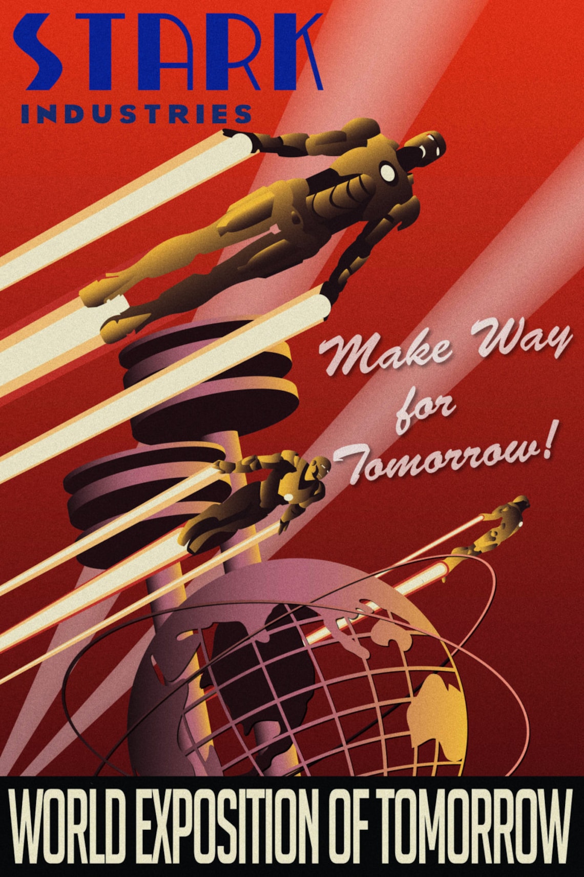 Stark Expo Poster Print - Etsy