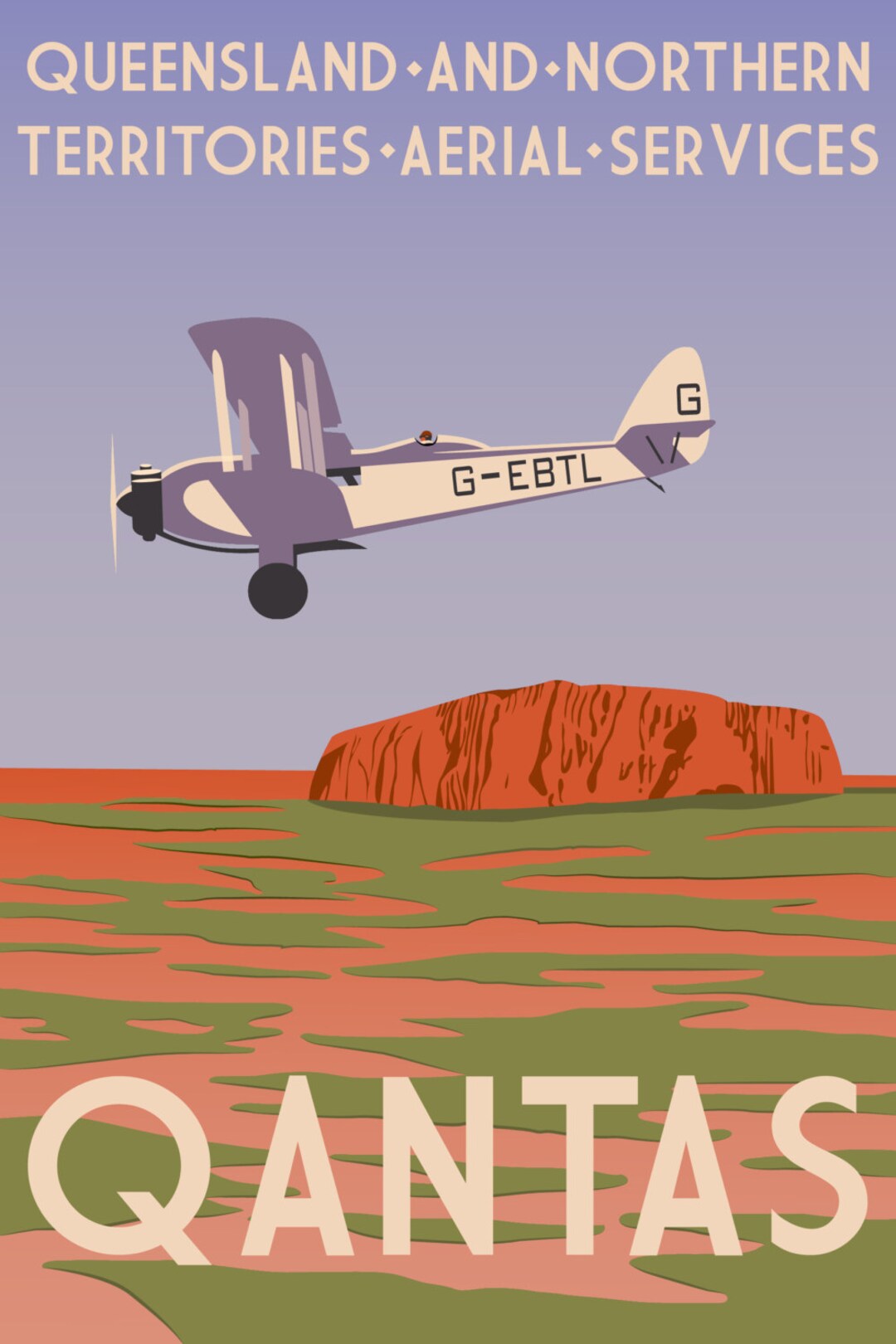 The QANTAS Collection - 4x Poster Prints - Etsy