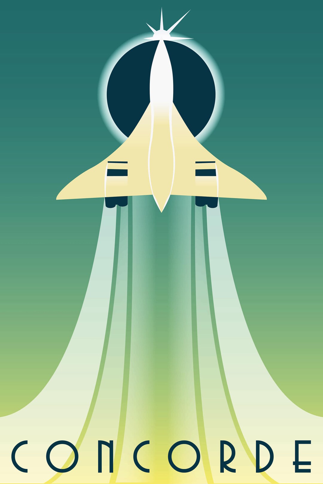 Concorde - Poster Print - Etsy