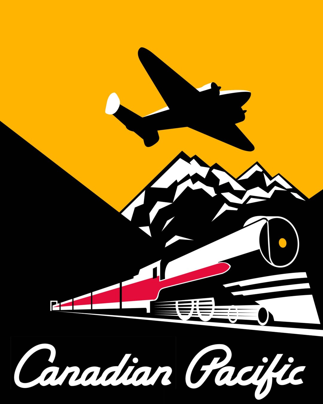 Canadian Pacific - Poster Print - Etsy