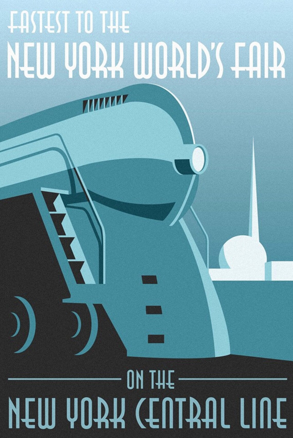 New York Central Line Poster Print - Etsy