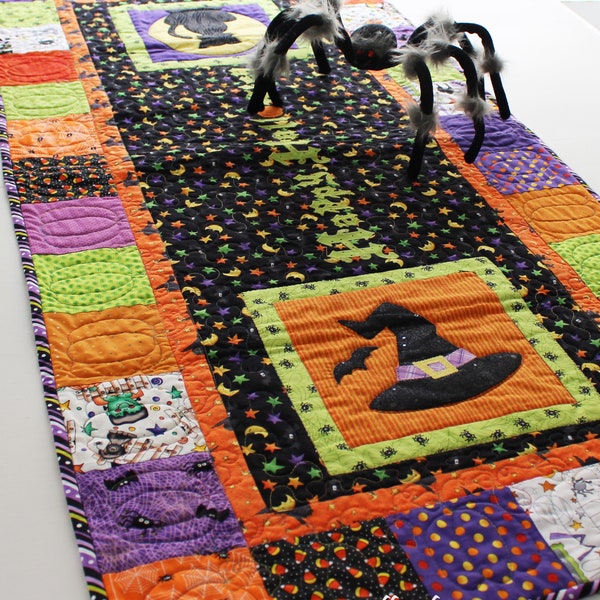 Halloween Table Runner Pattern - Etsy