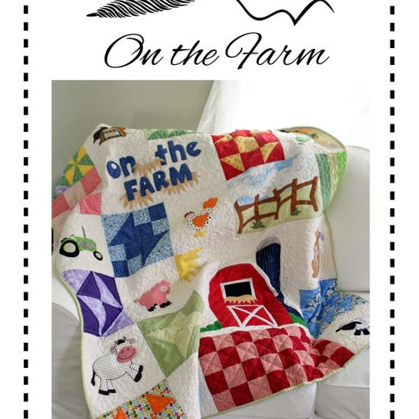 Farm Quilt Pattern - Etsy