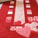 Valentine Heart Quilted Table Runner Pattern, PDF File, Heart Applique ...