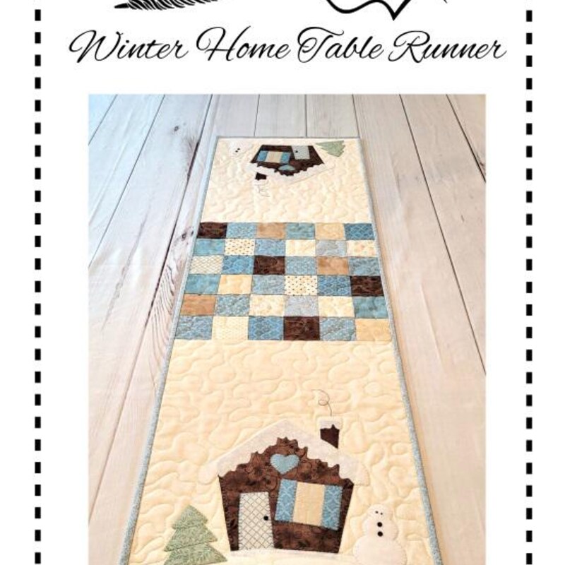 Winter Table Runner - Etsy