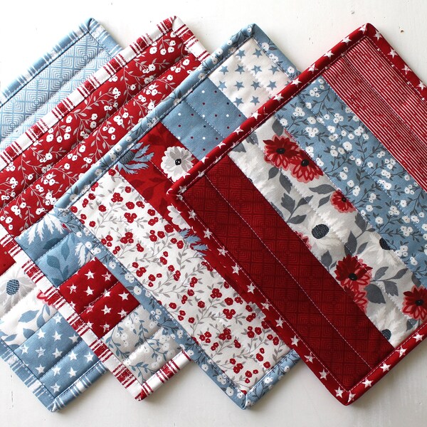 Quilted Mug Rug - Etsy