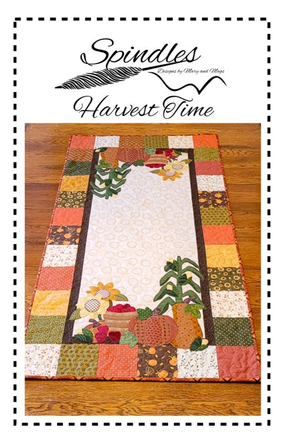 Harvest Time Table Runner Pattern - Etsy
