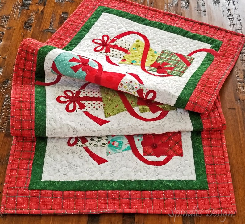 Table Runner Pattern Christmas Table Runner Pattern Stacking - Etsy
