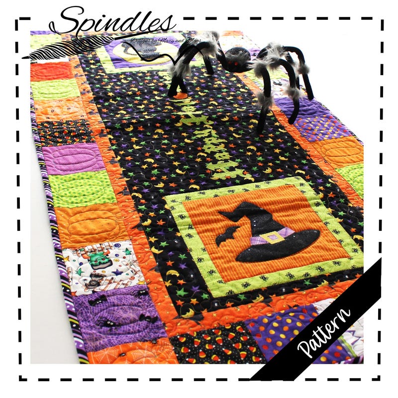 Halloween Table Runner - Etsy