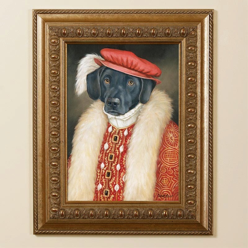 Black Lab Art Max Prints Labrador Retriever Dog Art Print - Etsy