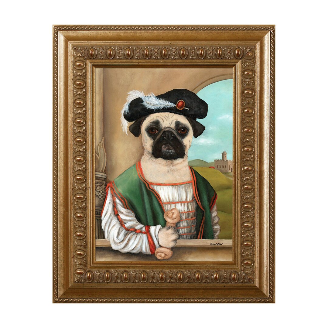 Dog Magnet, Guido, Pug, Refrigerator Magnet - Etsy