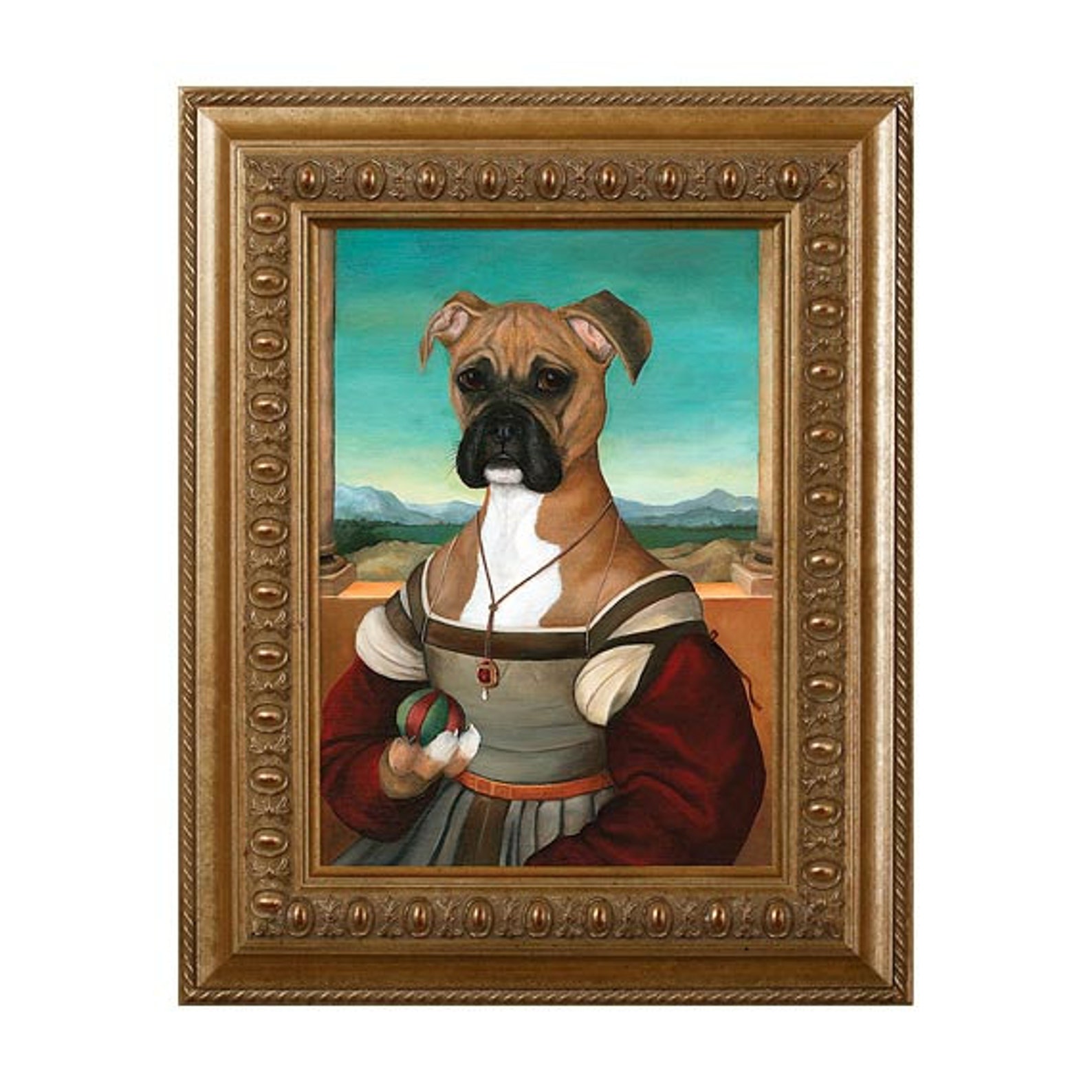 Dog Magnet Betsy Boxer Refrigerator Magnet | Etsy