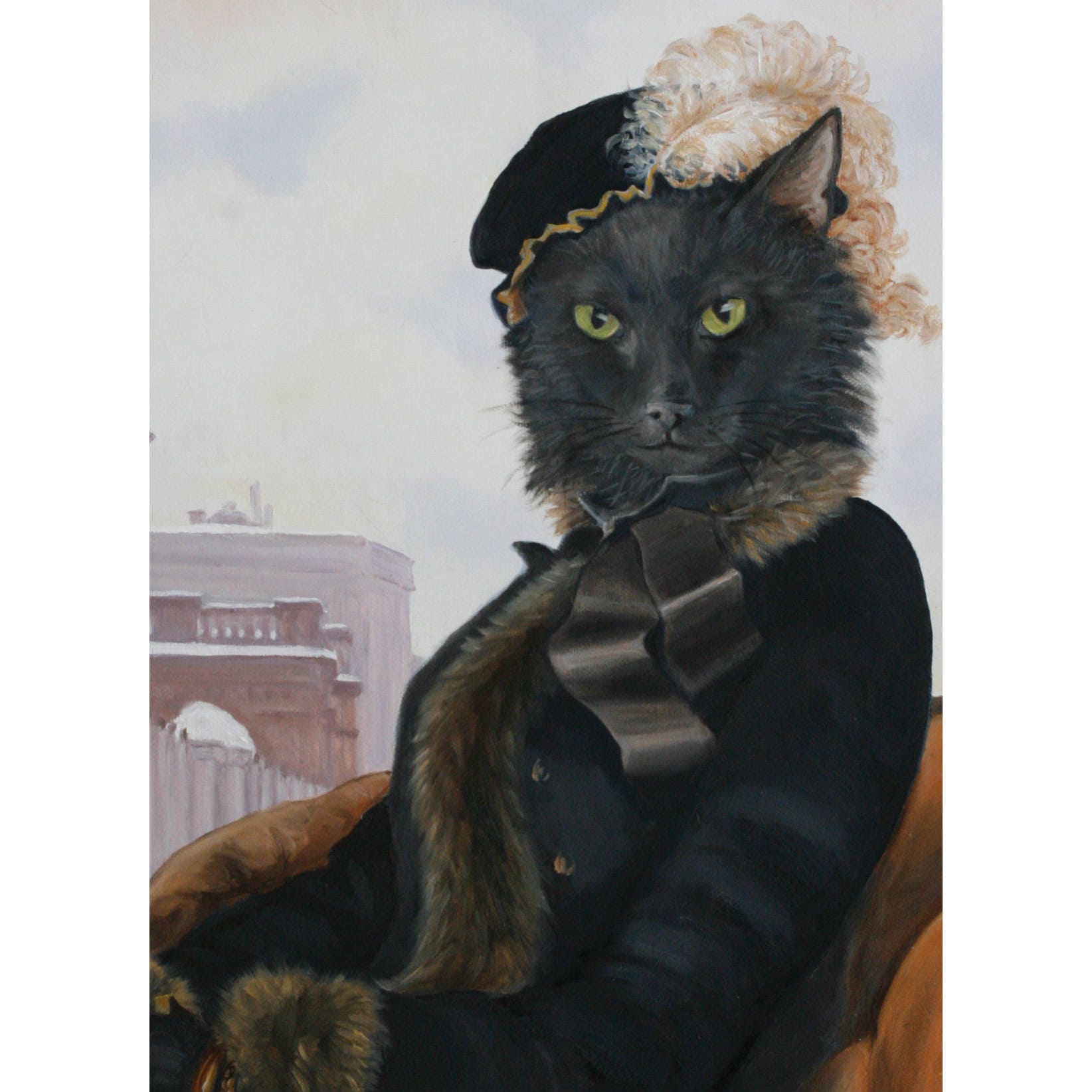 Cat Custom Portrait Cat Portrait Custom Pet Portrait Custom | Etsy