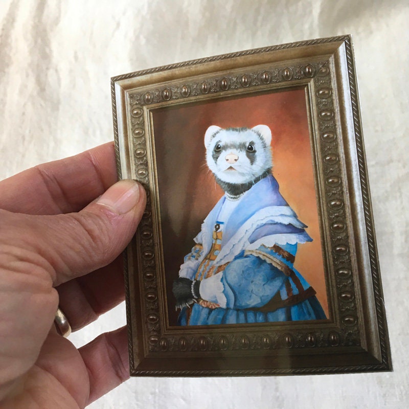 Ferret Ferret Magnet Refrigerator Magnet Magnet Ferret | Etsy