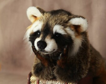 Raccoon Stuffed Animal - Etsy