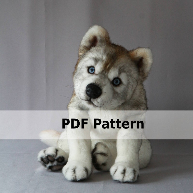 Wolf Plush Pattern - Etsy