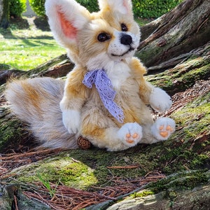 Fennec Fox Plush Pdf Pattern, Doll Making, Stuffed Animal, Sewing ...