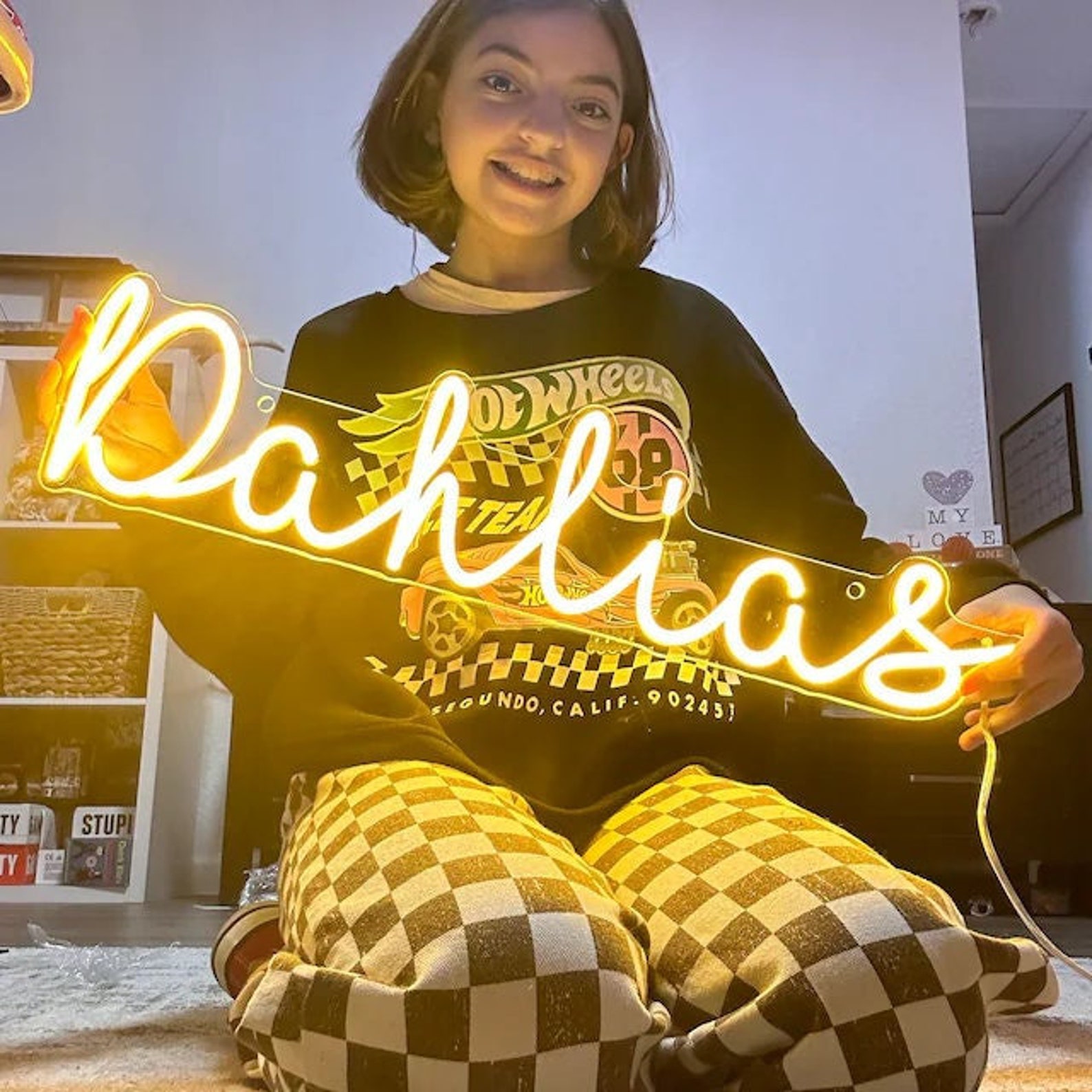 Personalized Aesthetic Neon Sign, Neon Sign, Wall Decor, LED Neon Light ...