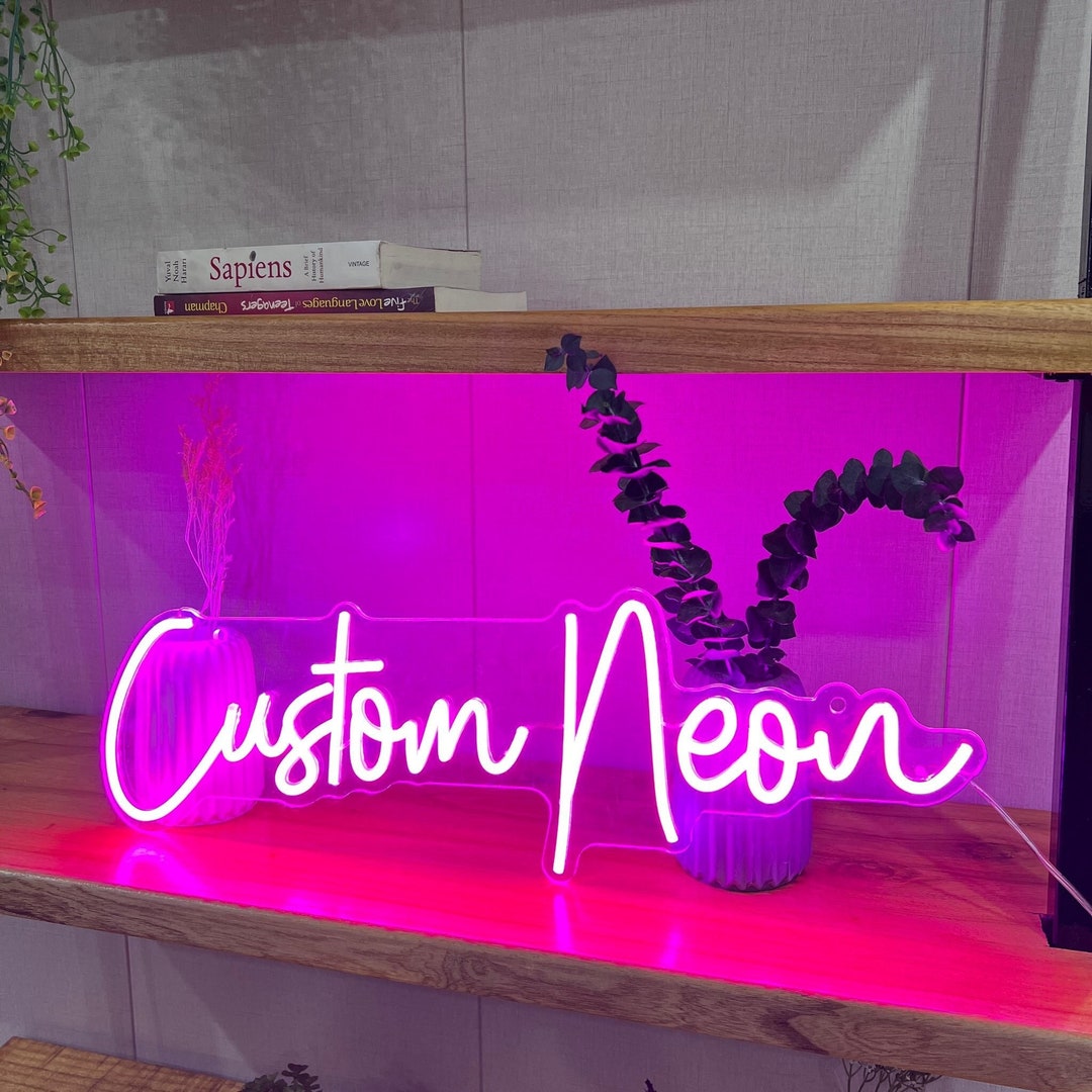 Custom Neon Sign, Neon Sign, Room Decor, LED Neon Light, Neon Bar Sign ...