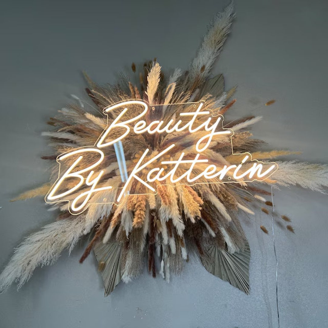Custom Neon Sign for Saloon, Neon Sign, Wall Decor, LED Neon Light ...