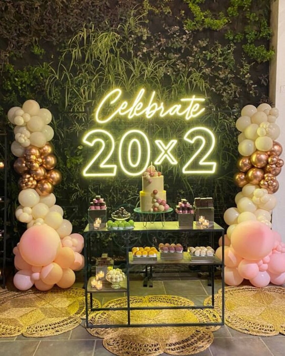 Custom Neon Birthday Sign, Neon Sign, Wall Decor, LED Neon Light, Neon ...