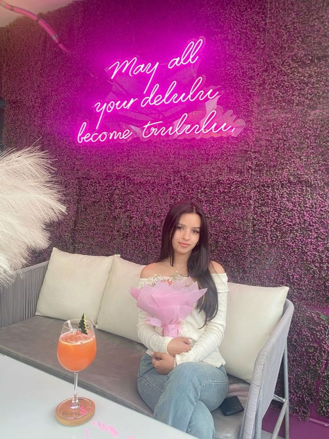 Custom Pink Neon Sign, Neon Custom Sign, Wall Decor, LED Neon Light ...