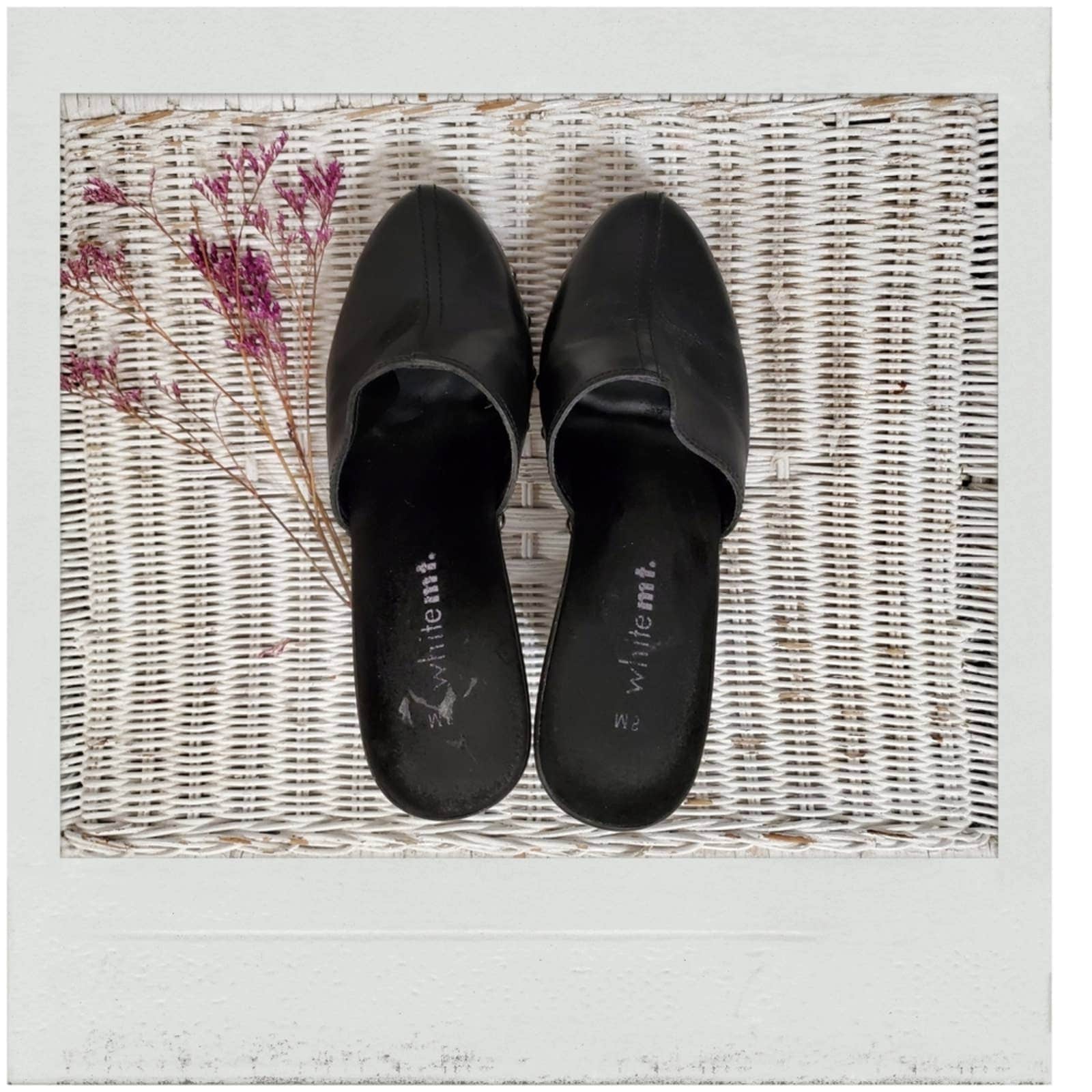 Vintage Black Studded Clogs Biker Moto Goth Grunge Platform - Etsy