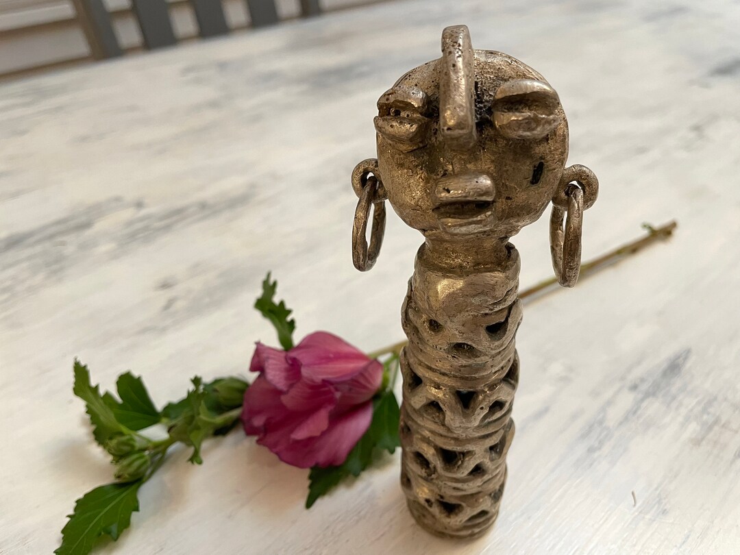 Vintage Antique Ethiopian Metal Falasha Figurine : Ethiopia Africa ...