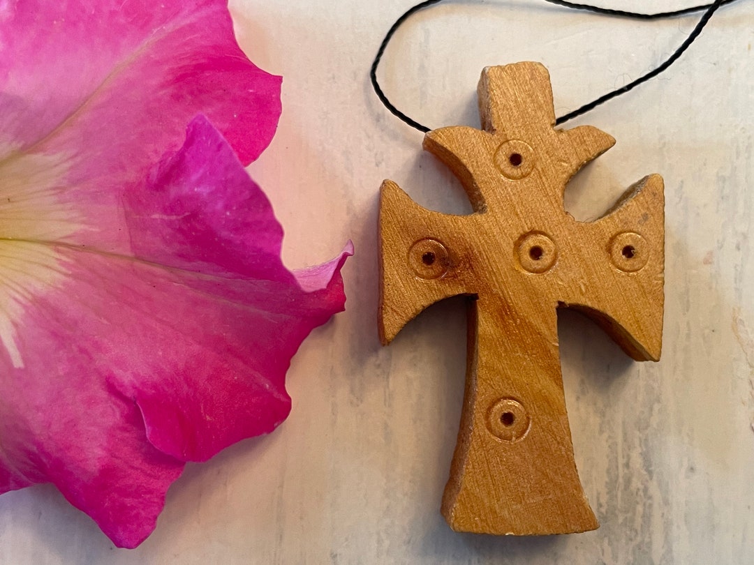 Wood Ethiopian Coptic Cross Pendant : Ethiopia African Wooden Jewelry ...