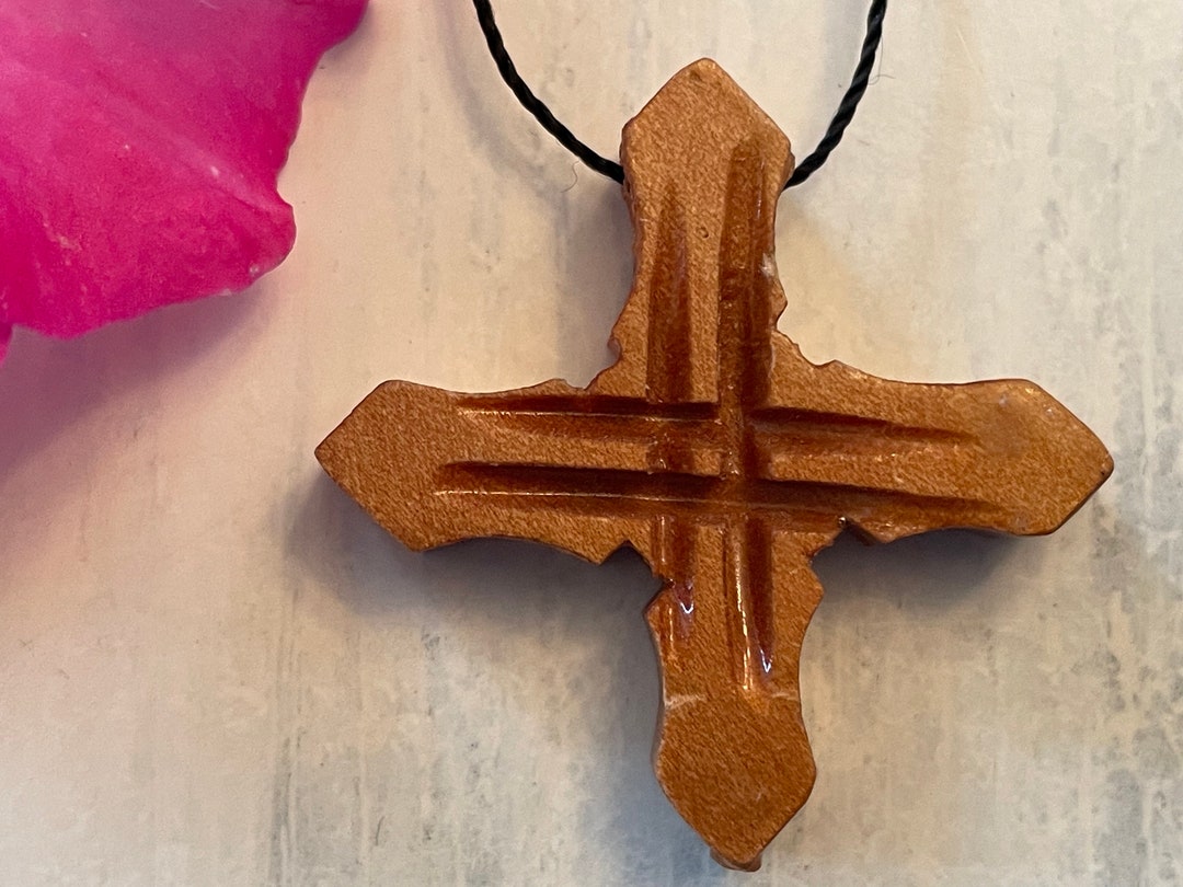 Wood Ethiopian Coptic Cross Pendant : Ethiopia African Wooden Jewelry ...