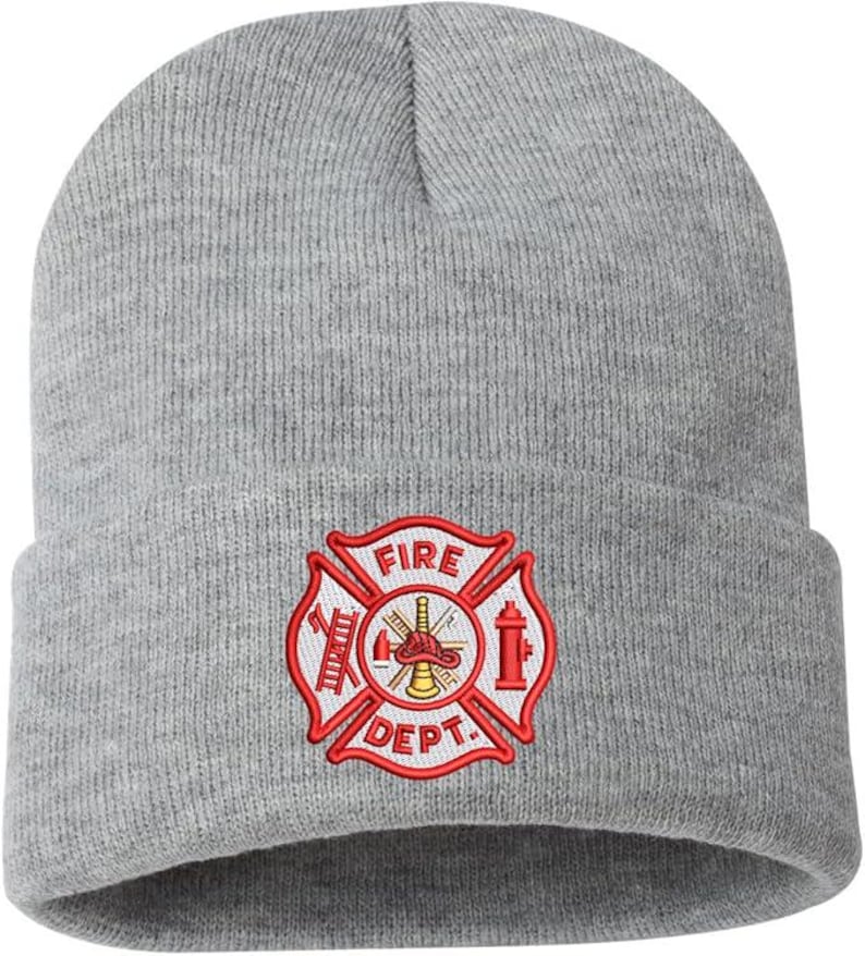 Army Universe Fire Department Beanie Embroidered FIRE DEPT Watch Cap ...