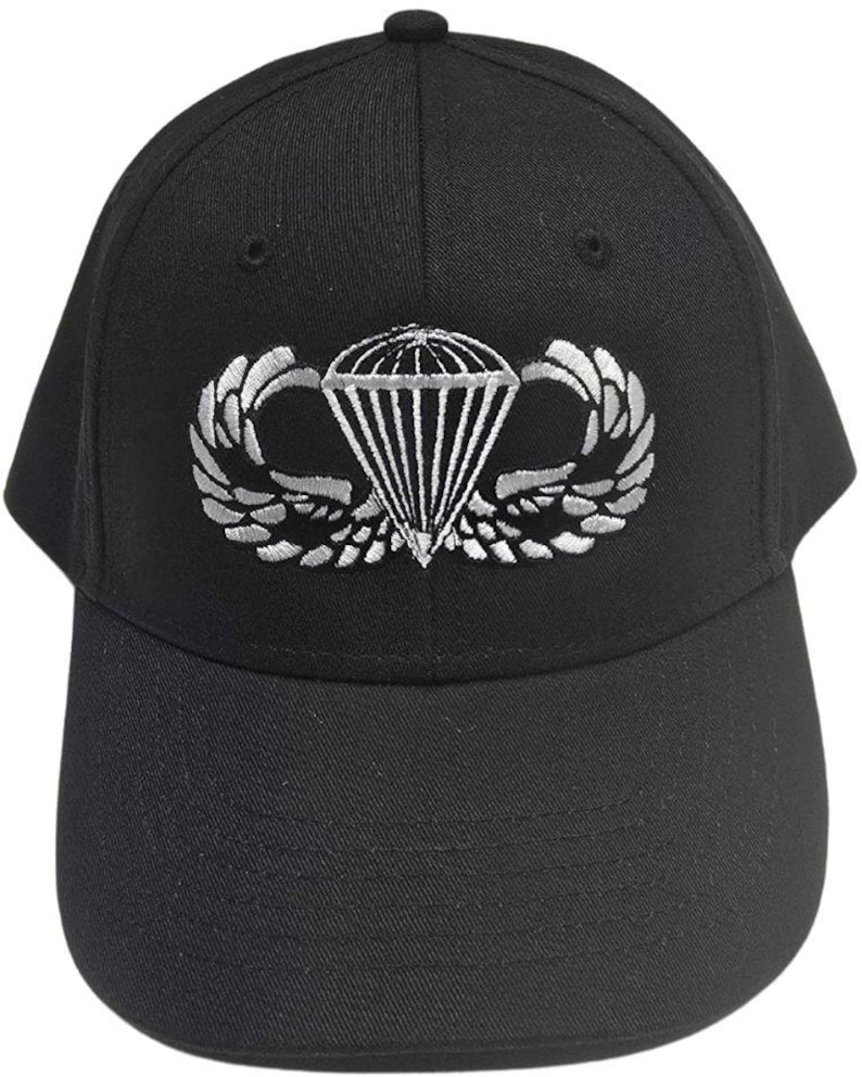 Army Airborne Paratrooper Wings Embroidered Baseball Cap USA Army ...