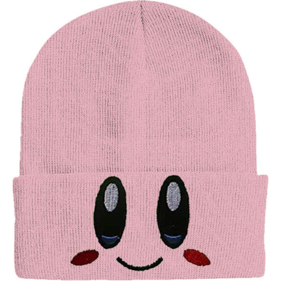 Embroidered Anime Beanie Hat, Elastic Knitted Skull Cap - Etsy