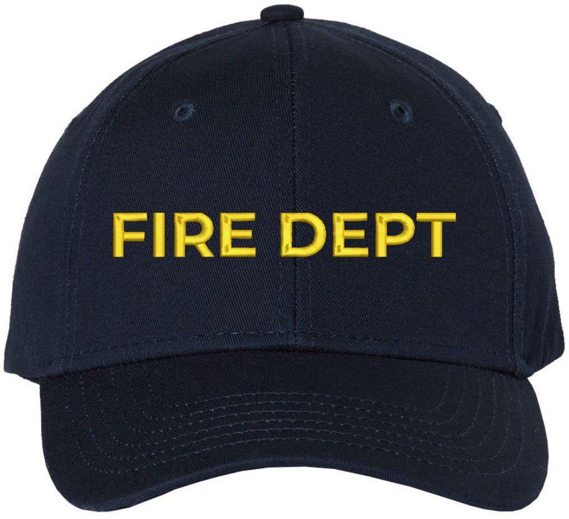 Fire Department Embroidered Baseball Cap | Fire Fighters Rescue ...