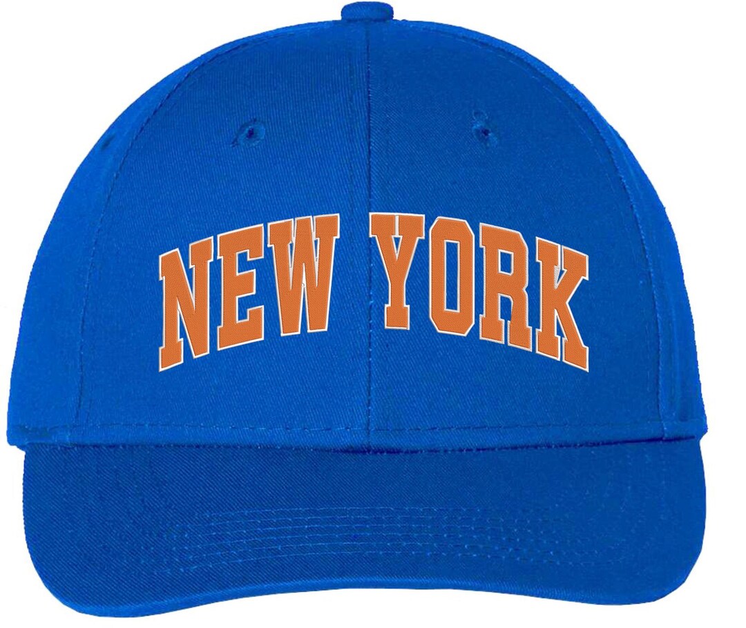 NEW YORK Basketball Embroidered Baseball Cap | NYC Graphic Iconic Ball ...