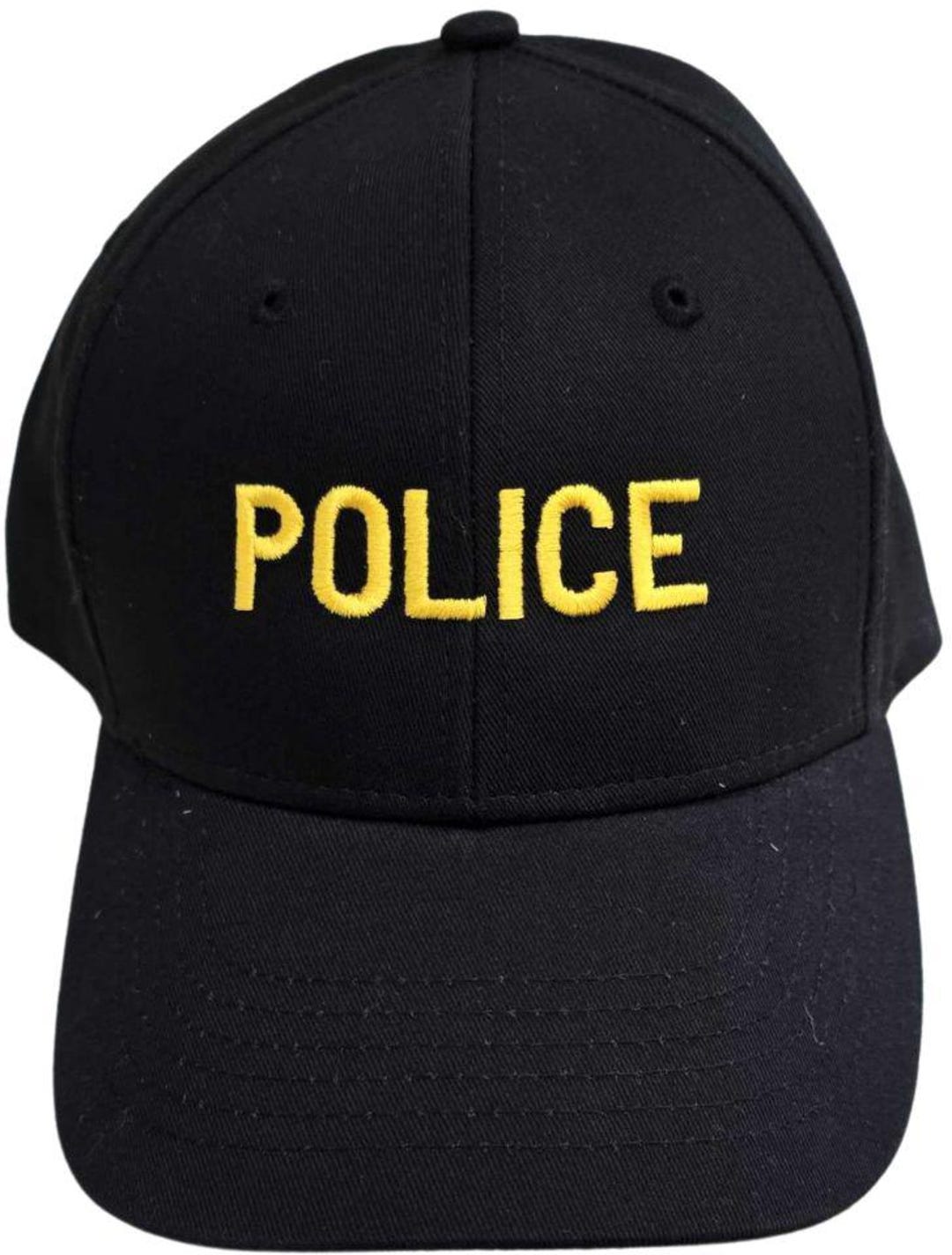 Police Baseball Hat | Embroidered Structured Adjustable Uniform Guard ...