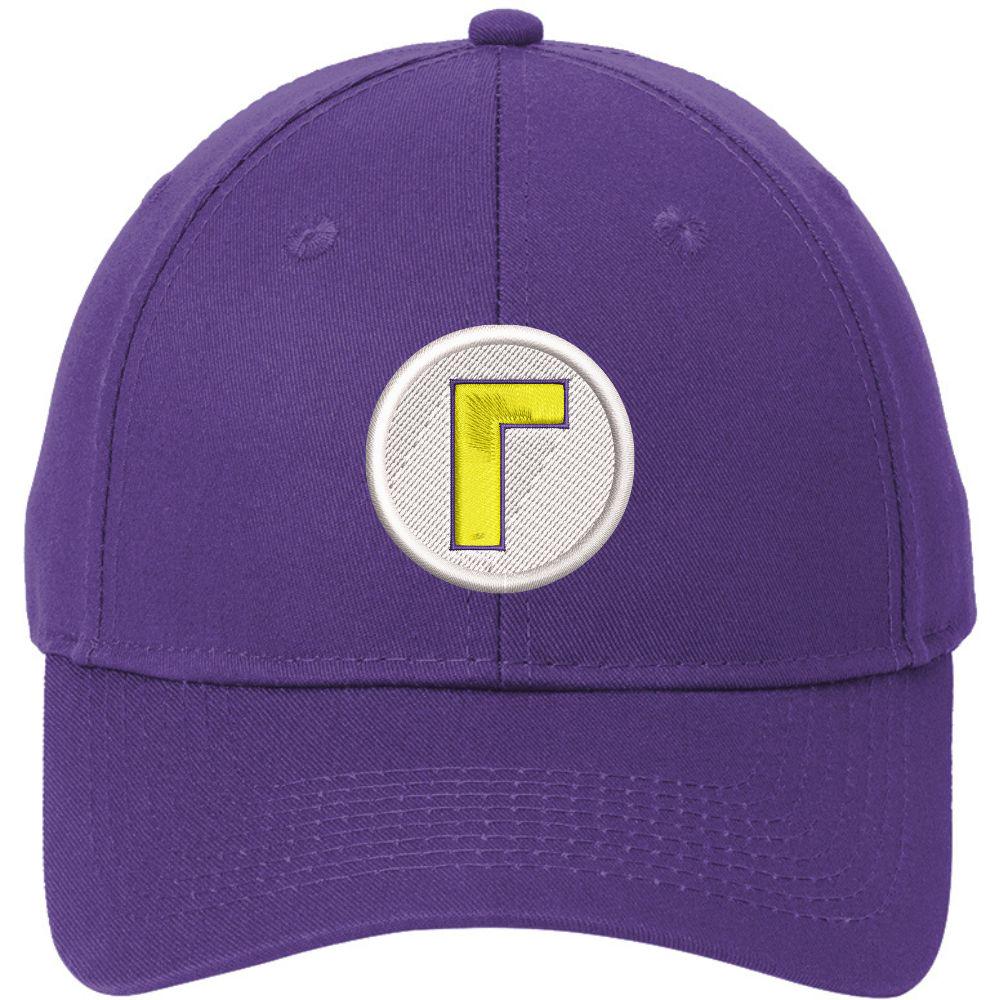 Embroidered Super Bros Baseball Cap - Mario, Luigi, Wario, Waluigi ...
