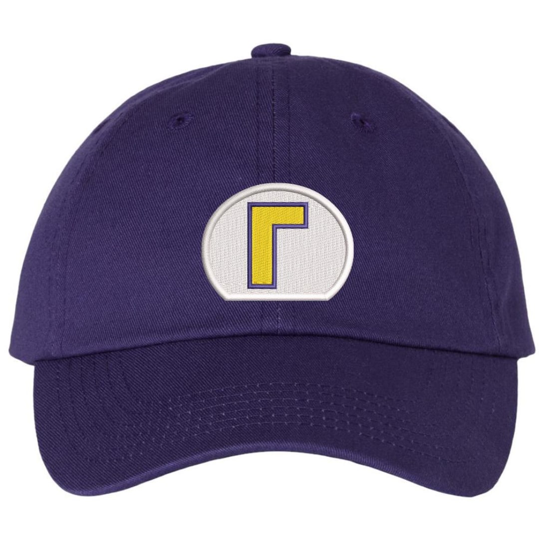 Mario Luigi Wario Waluigi Embroidered Super Bros Logo Dad Hat Costume ...