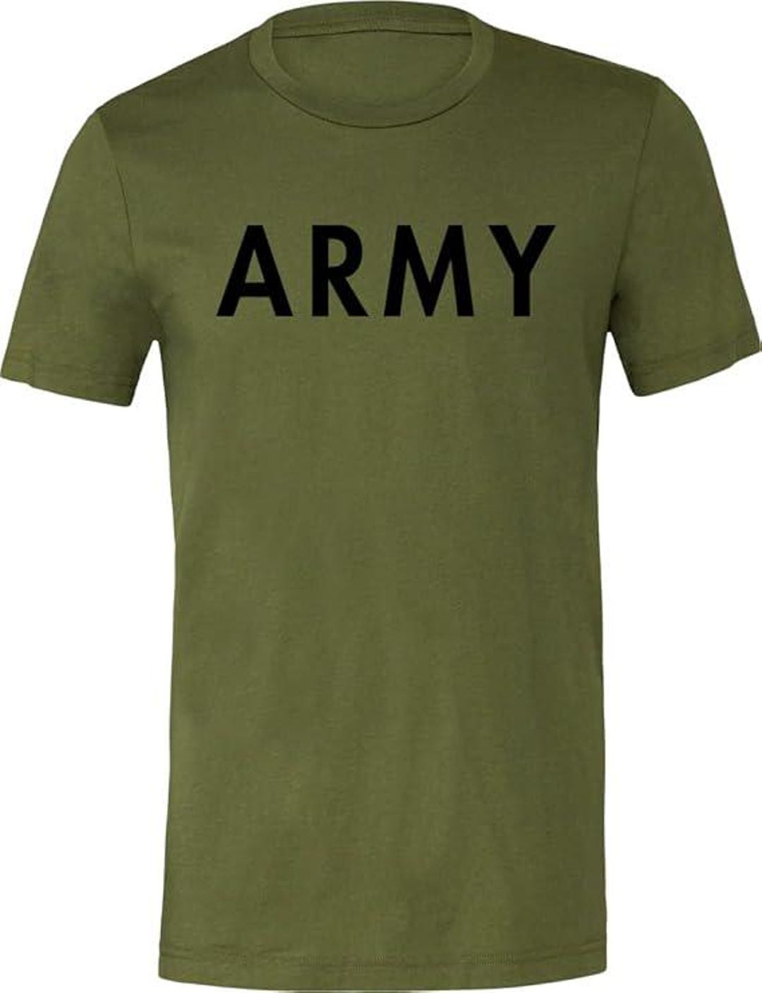 Men's Army PT Style T-shirt | U.S. Army Military Physical Training ...