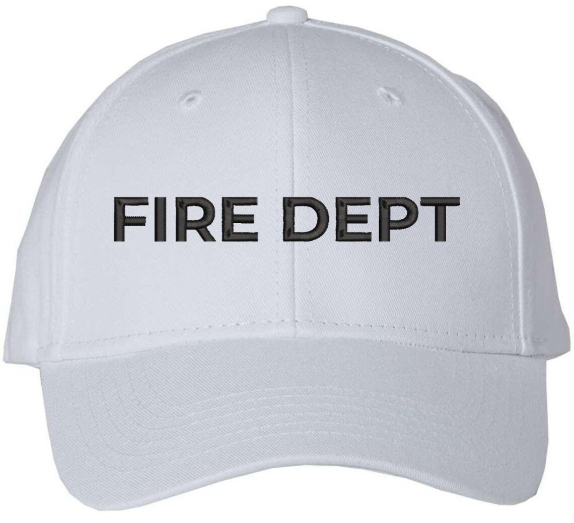 Fire Department Embroidered Baseball Cap | Fire Fighters Rescue ...
