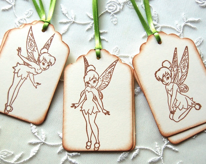 Disney's Tinkerbell Tags disney Tinkerbell Birthday Party/ Giftwrap ...