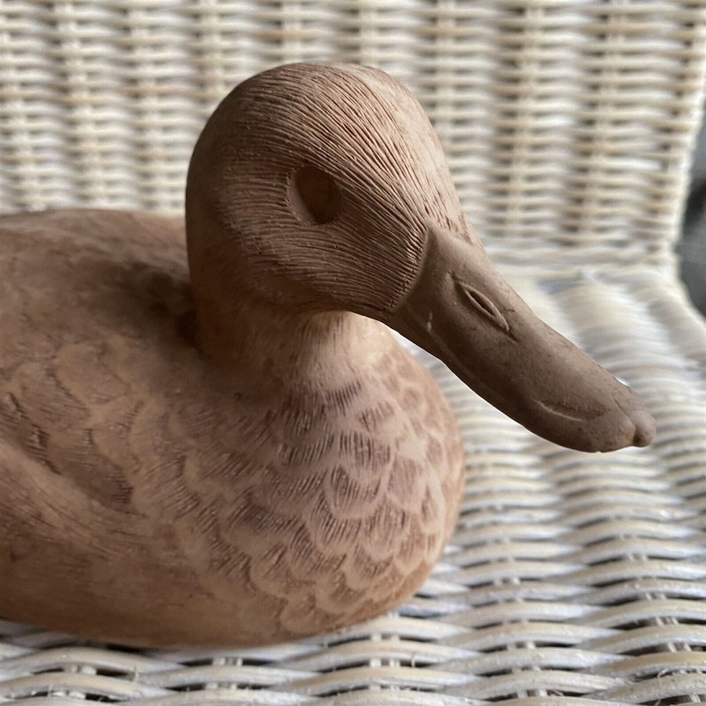 VINTAGE Signed Composite Mallard Duck Decoy Carved JOE REVELLO - Etsy