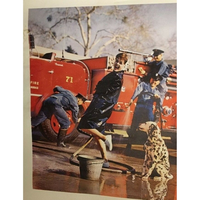 Vintage Miss Rheingold Kathy Kersh 1962 Poster Firemen Truck Hose ...